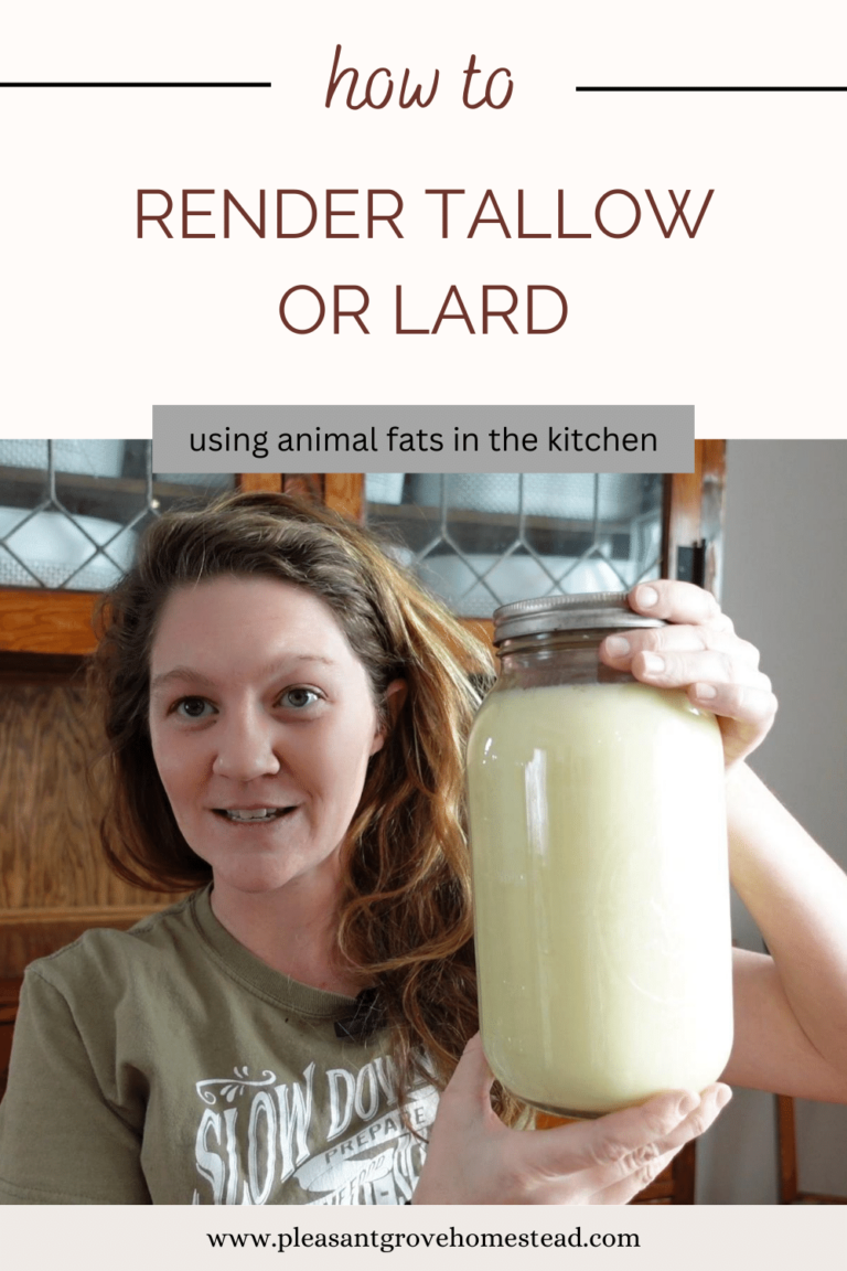 How to render lard and tallow: Using animal fat