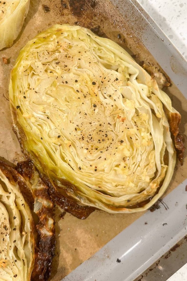 Easy Oven Baked Cabbage Steaks Recipe
